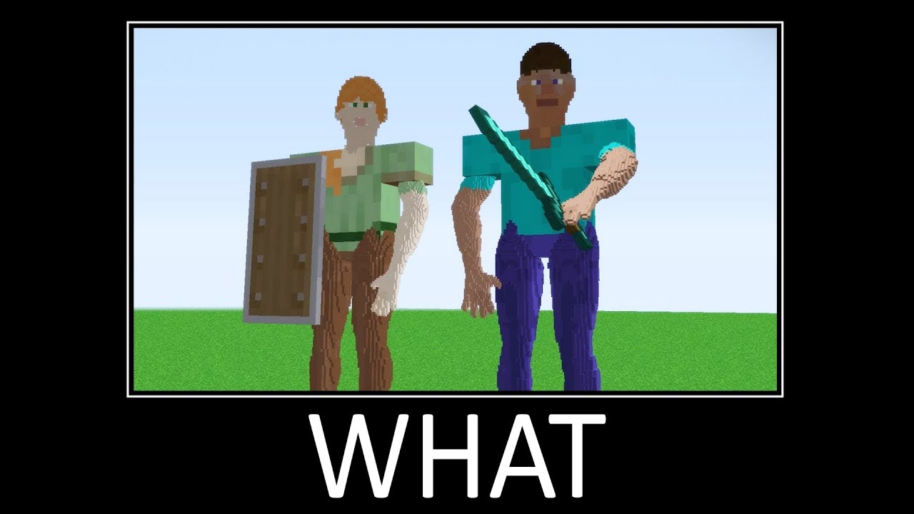 Wait What Minecraft Meme - @JoSa Craft @Not Safe @zFazT ™ @Milkair ...