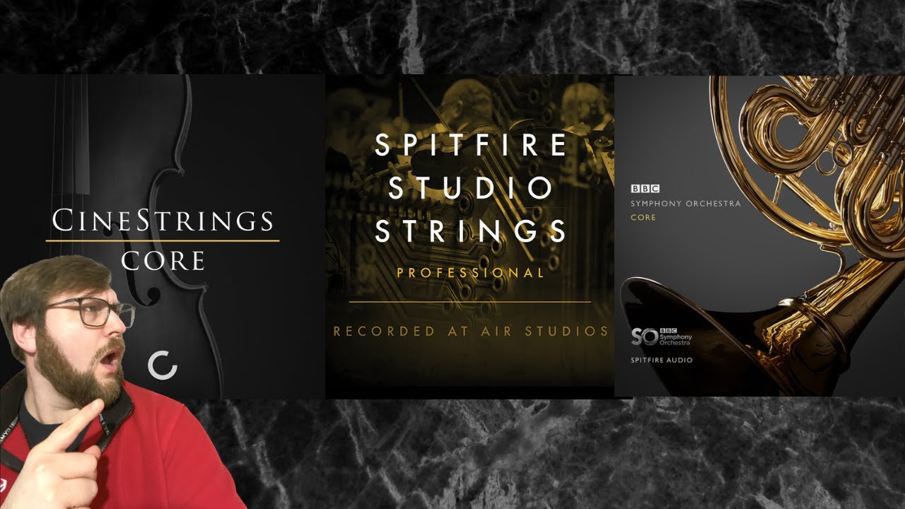 COMPARISON AND REVIEW | CINESTRINGS CORE 2.0 | BBCSO | SPITFIRE STUDIO STRINGS - YouTube