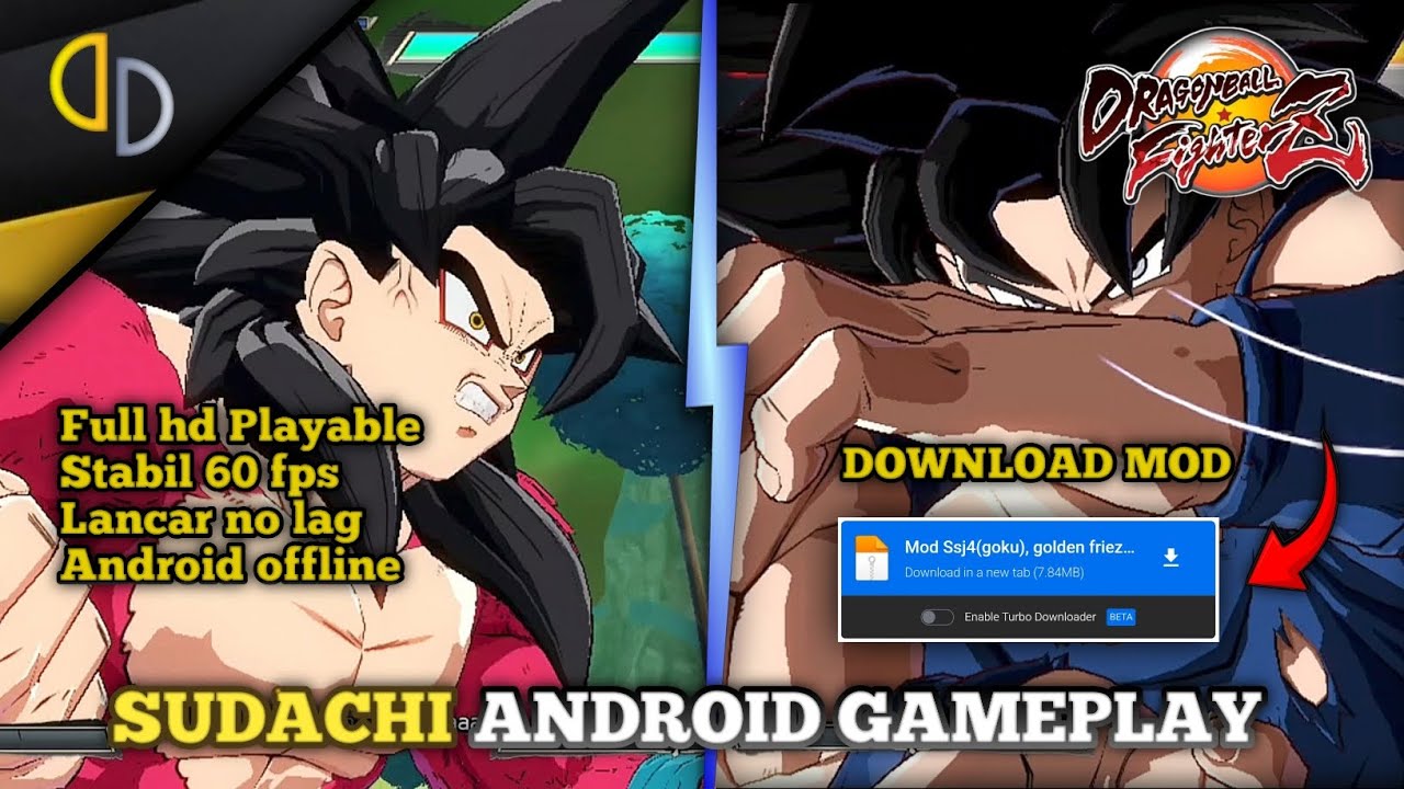 Mod Dragon ball fighter Z | Yuzu/suyu/sudachi android gameplay offline ...
