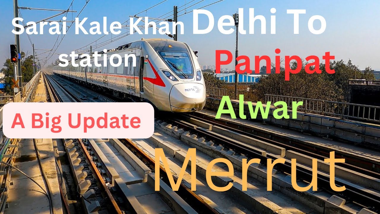 Delhi RRTS station I Sarai Kale Khan #ncrtc #youtube #rakeshkochhar # ...