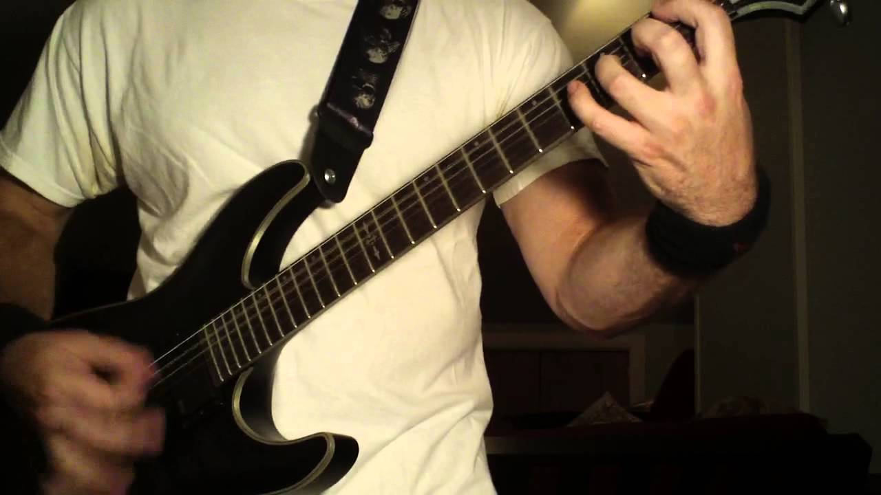 Slayer Skeletons of Society Guitar Cover - YouTube