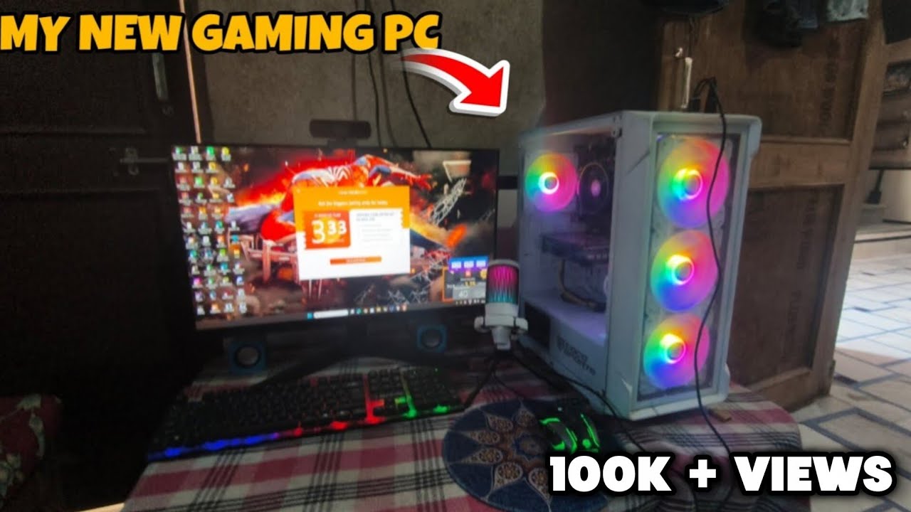 Finally… My Gaming Setup Tour! | First Vlog + Spider-Man Edition 🔥 ...