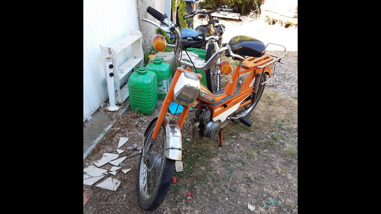 ON RETAPE UNE MOB DE 1976 ( Motobecane type 50 v ) - YouTube