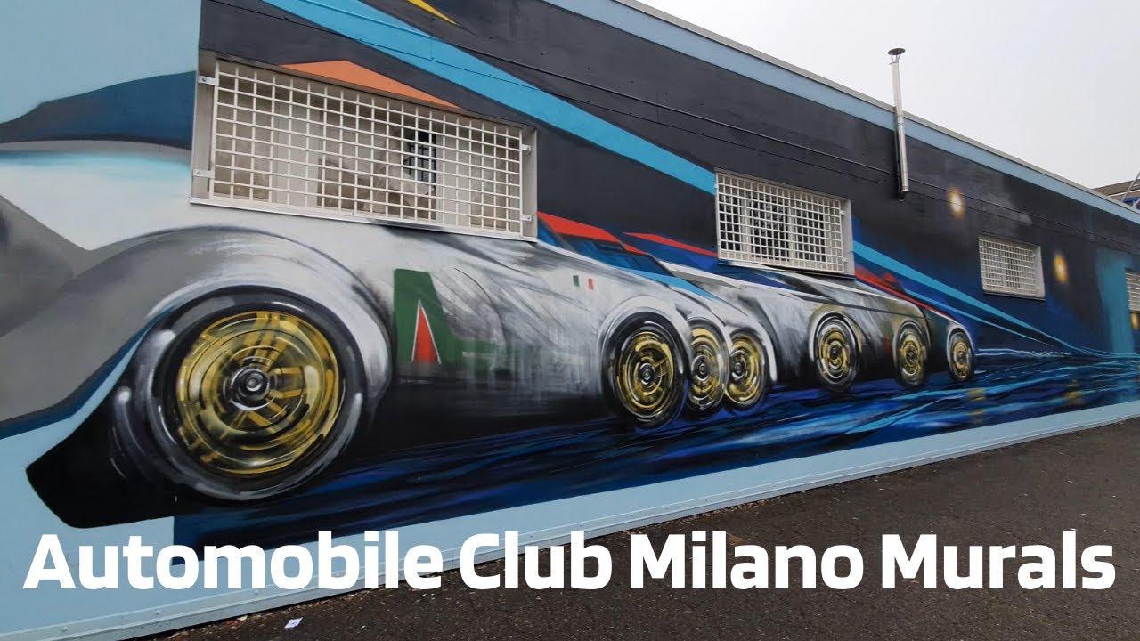 120 Years of History: Celebration & Mural of Automobile Club Milano ...