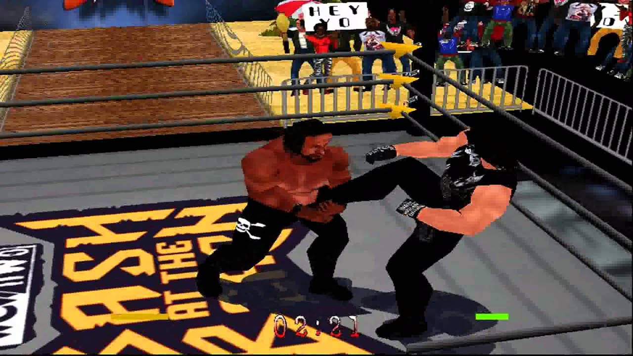 WCW/nWo Revenge HD N64 1080P HD Playthrough - WCW TITLE - STING vs MENG ...