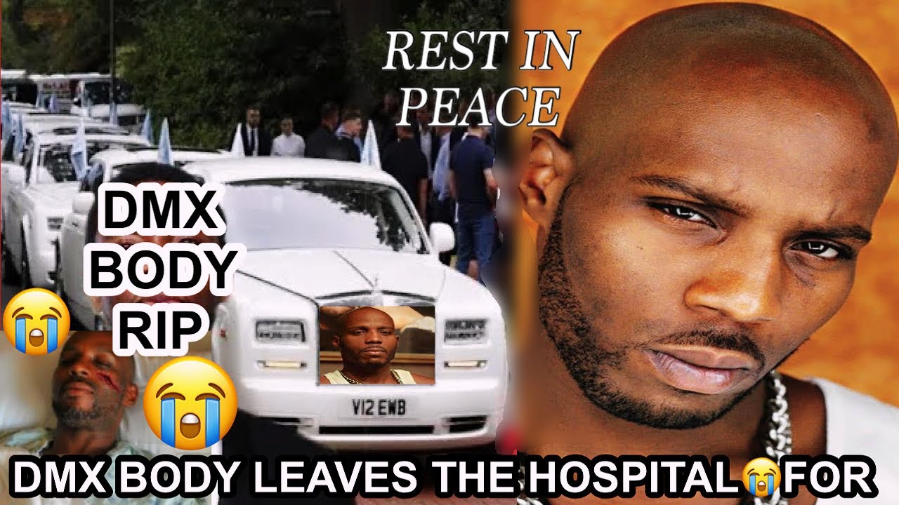 DMX Body Leaves The Hospital As Fans Show Love & last respect😭Rest In ...