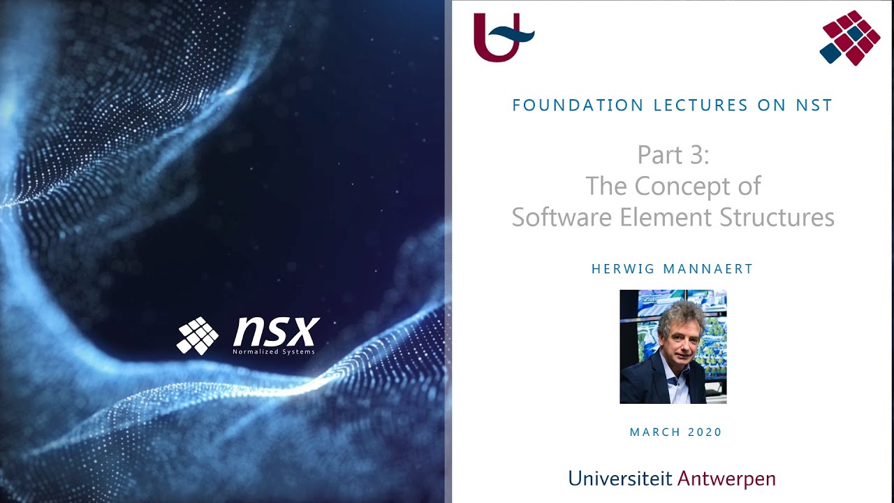 NST Foundation Lecture 3 The Concept of Software Element Structures ...