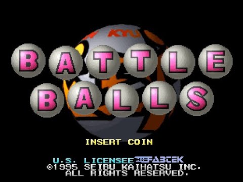 Battle Balls / Senkyu - Arcade (1995) - YouTube