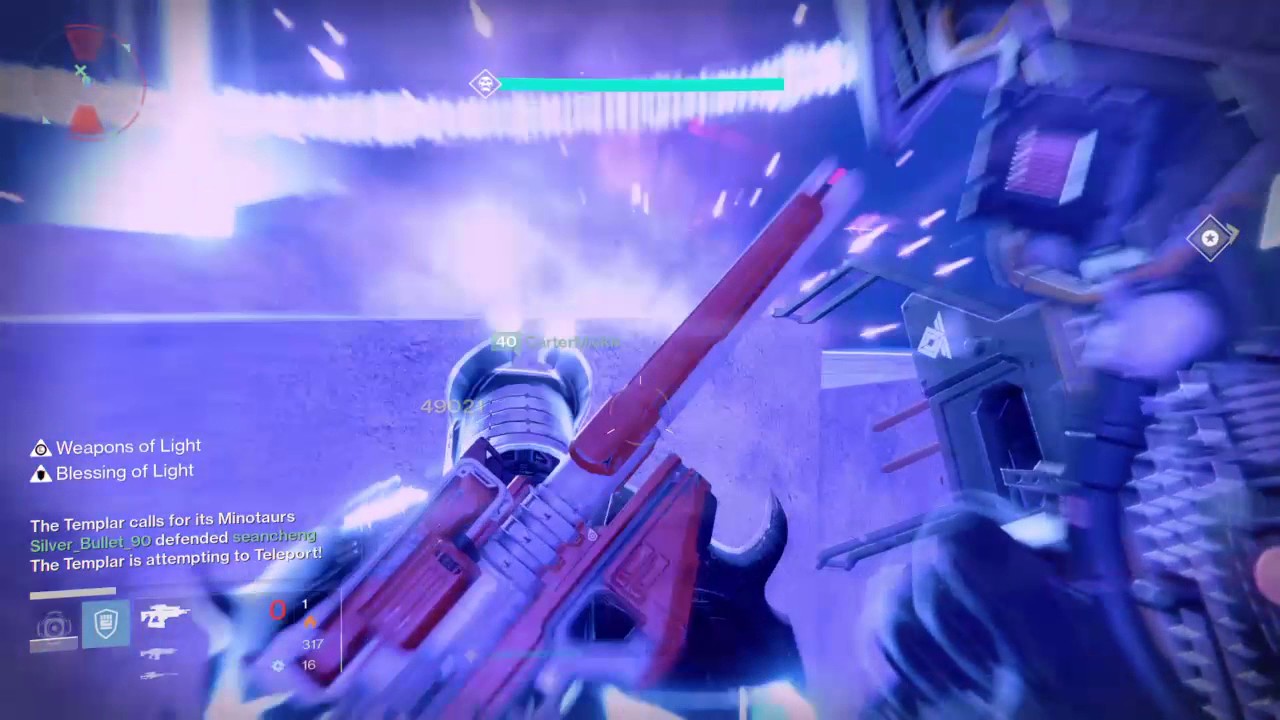 390 VOG Templar Challenge Strategy (Titan) Easy Teleport Blocks DPS # ...