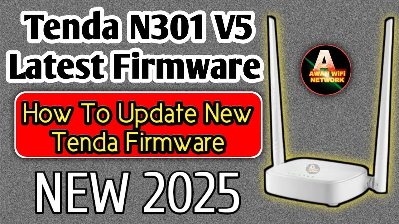 Tenda N301 V5 Latest Firmware | How To Update Tenda Router | Tenda N301 ...