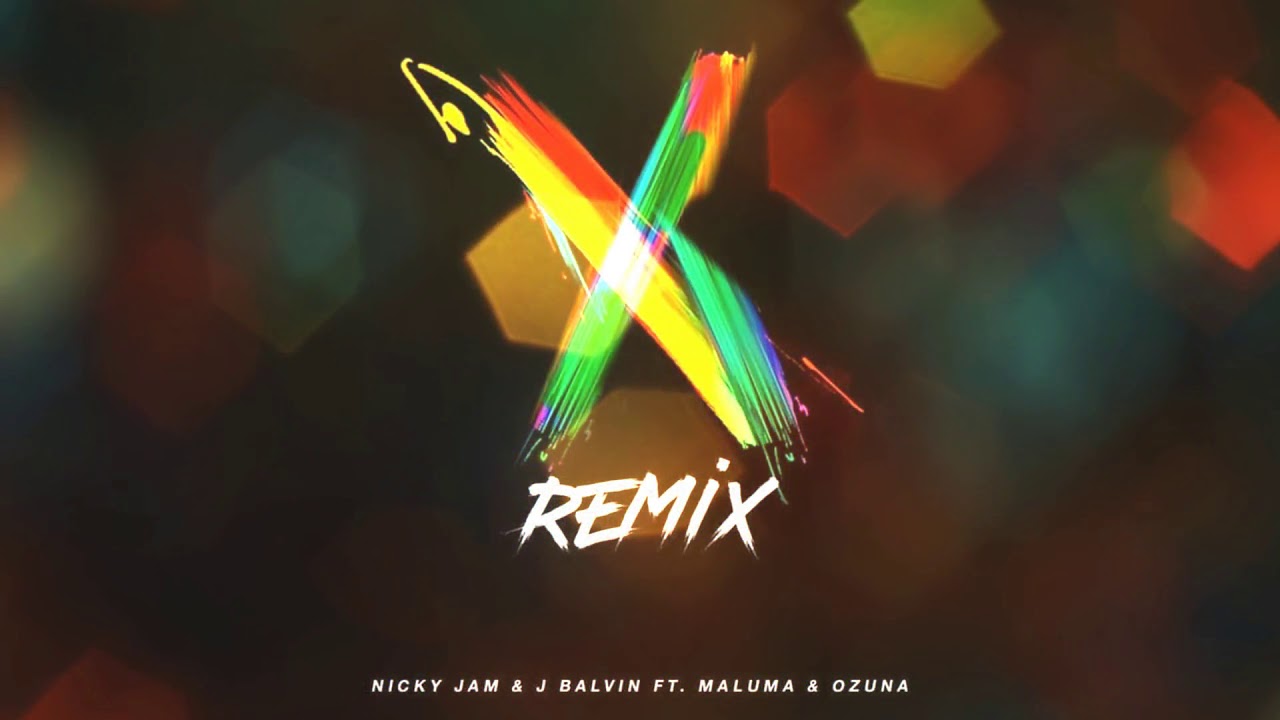 Nicky Jam & J Balvin - X (Remix) (feat. Maluma & Ozuna) - Single + Link ...