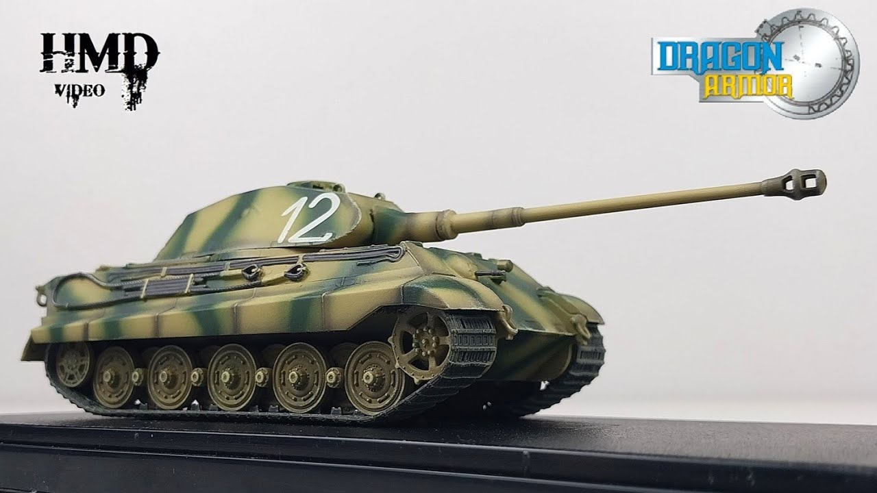German Tiger II, King Tiger Tank, France 1944, 1:72 Diecast Model ...