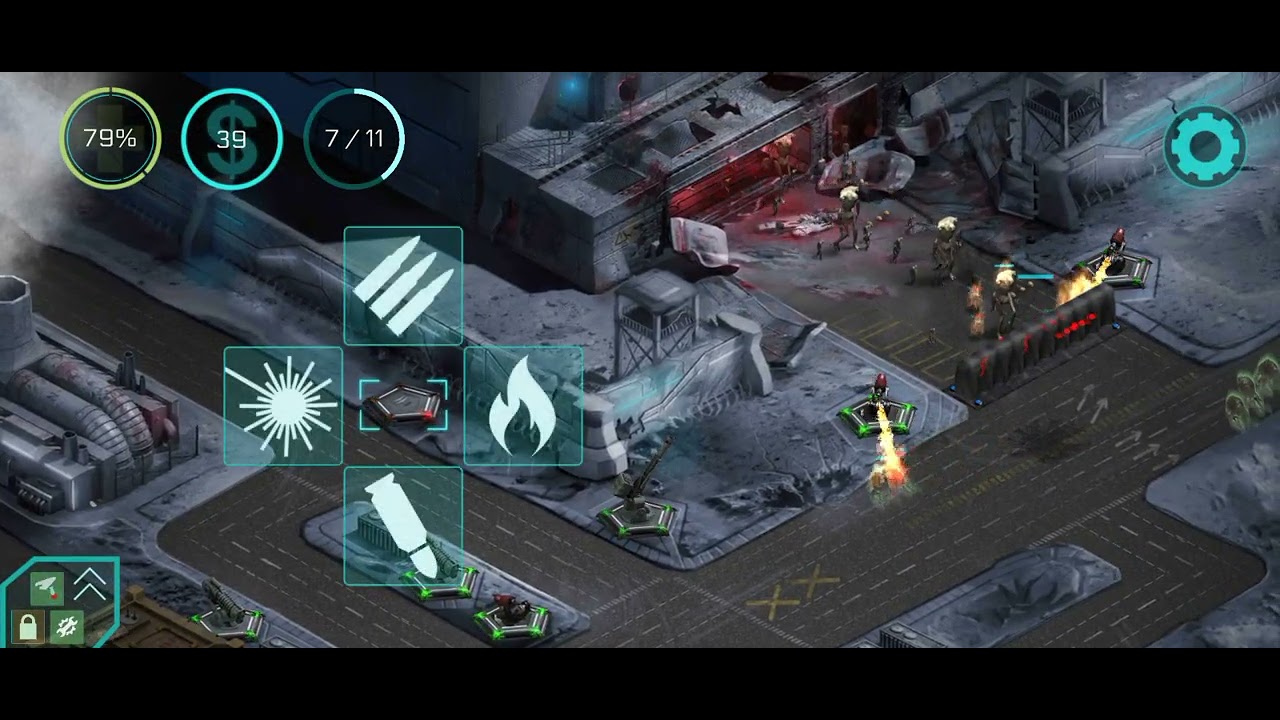 Playthrough of level Neptune Prison of 2112TD played on Hard level ...