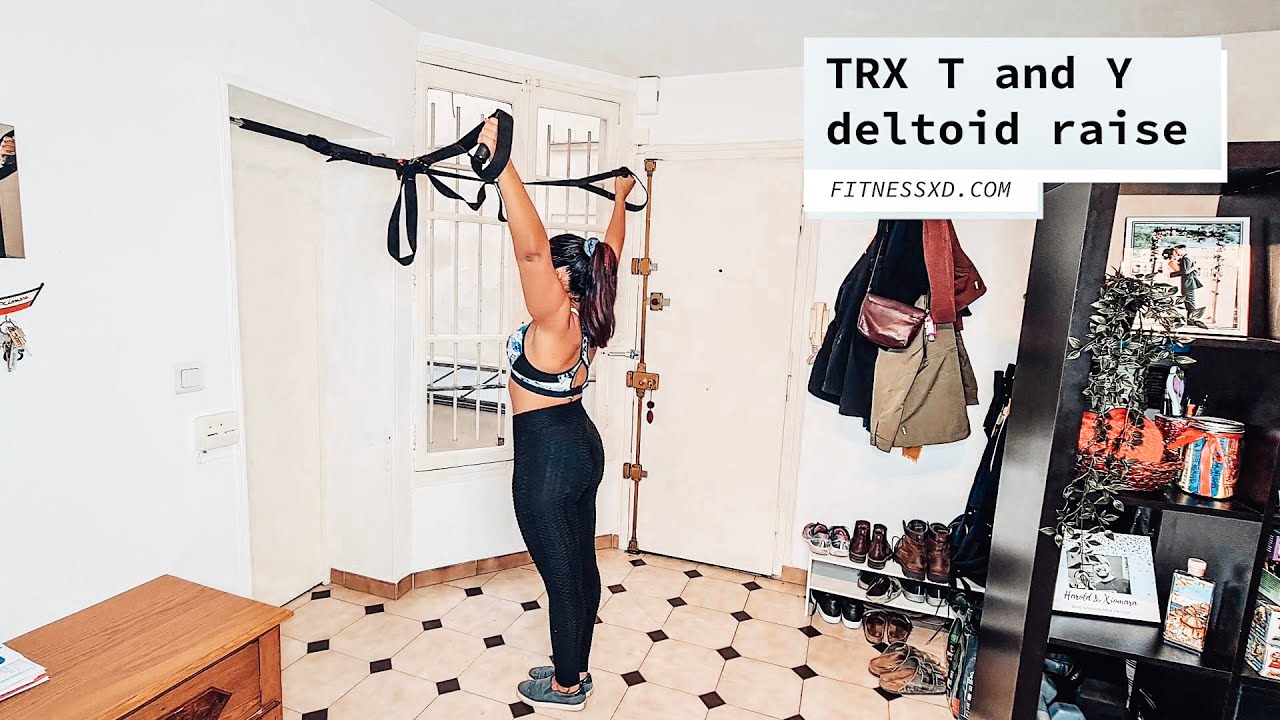 Exercise how-to: TRX T and Y deltoid raise - YouTube