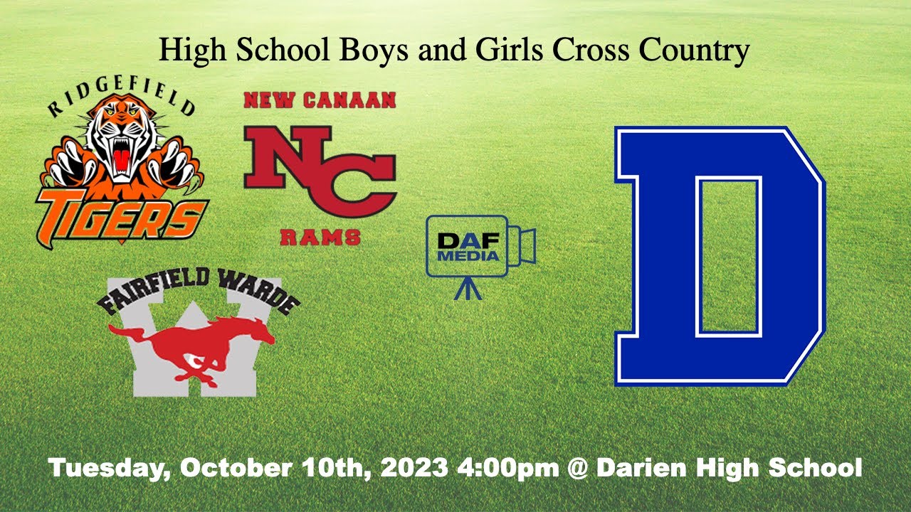 Darien Varsity Boys & Girls Cross Country Meet - YouTube