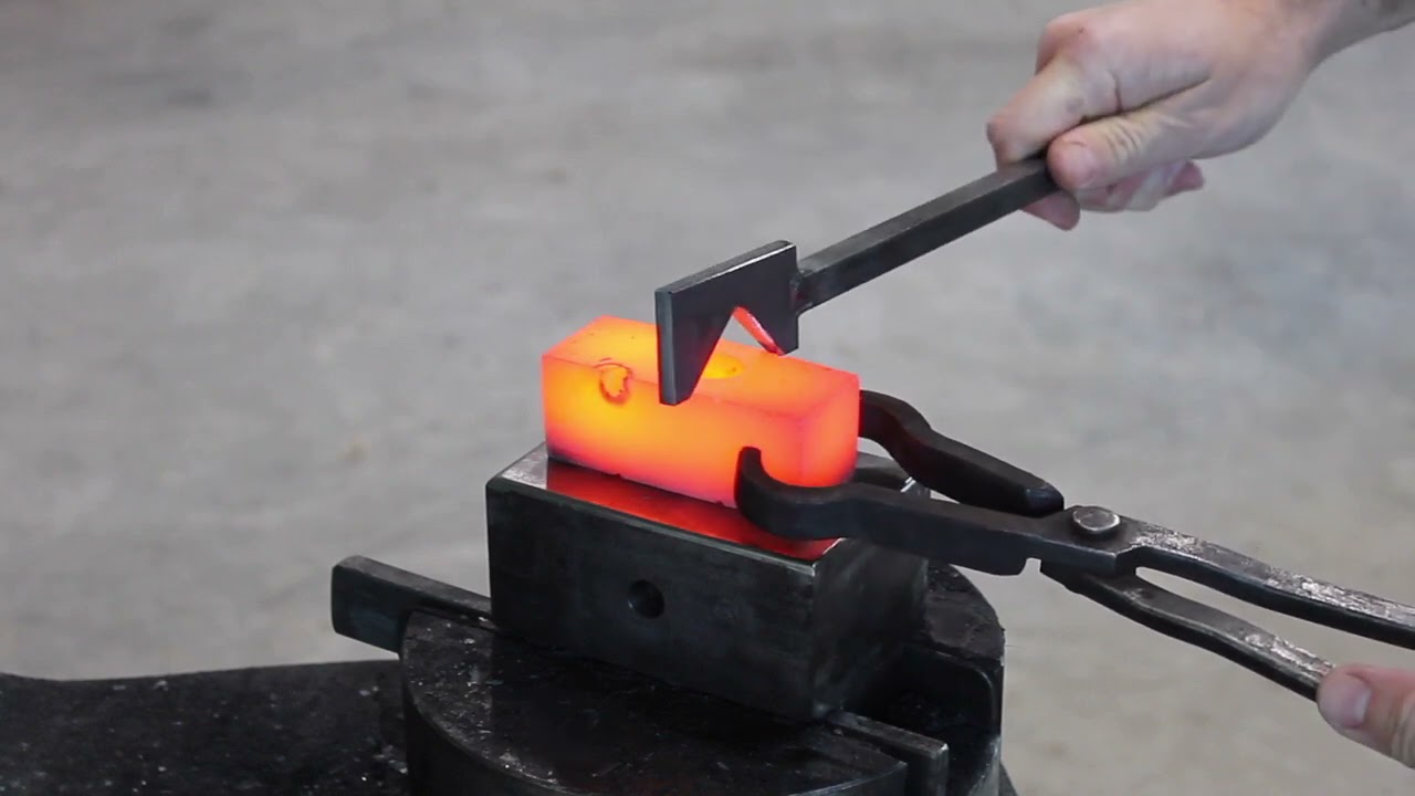 Blacksmithing Tools: Convex fuller - YouTube
