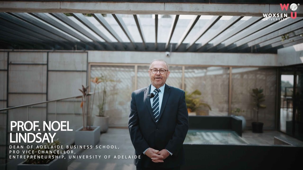 Prof. Noel Lindsay, Dean of Adelaide Business School Shares his ...