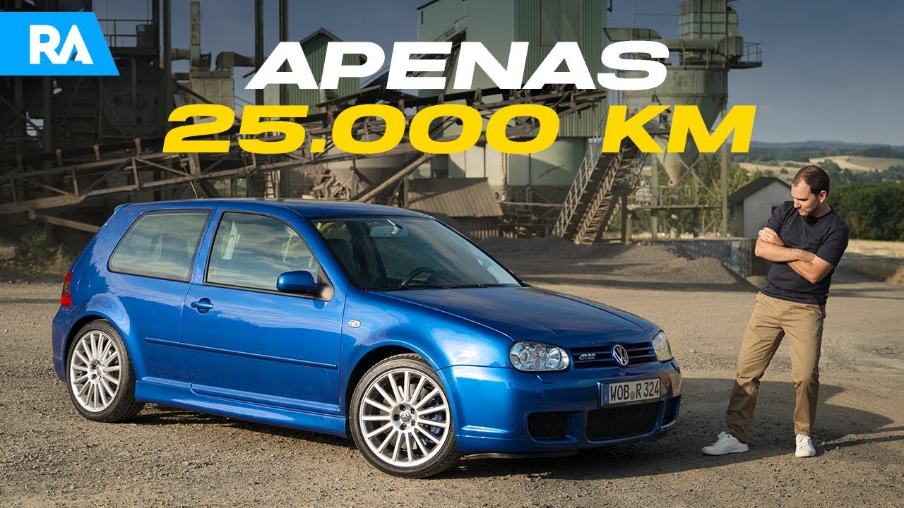 Todos queriam ter um! Volkswagen Golf R32 MK4 (2002) - YouTube
