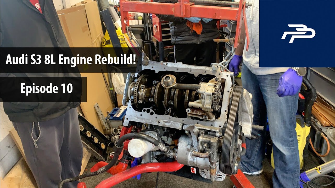 Audi S3 8L Engine Rebuild Part 10 *Crank Seal Saga* - YouTube