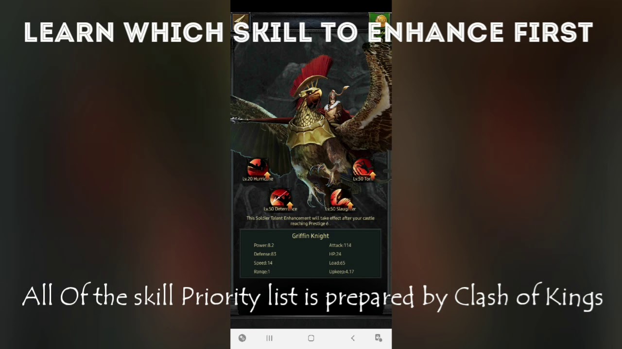 Clash of kings troops combination - reloxa