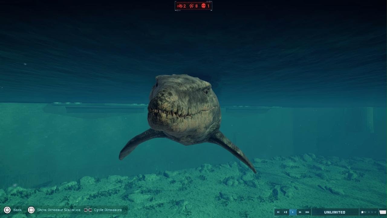 Jurassic World Evolution 2 mosasaurus sound - YouTube