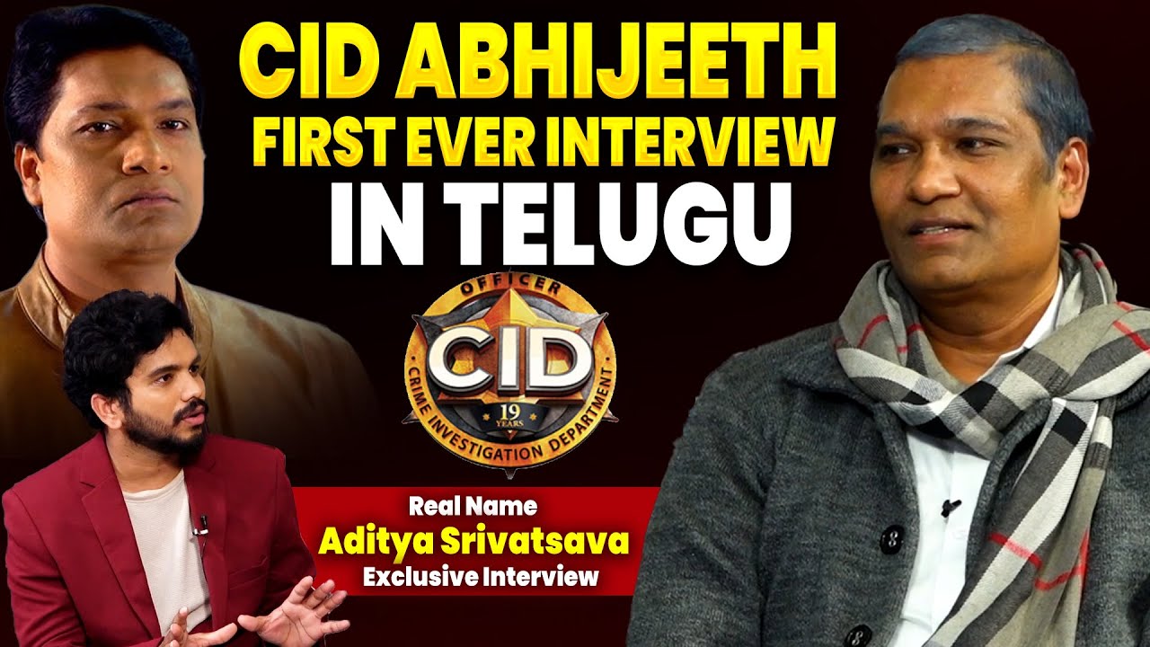 (CID ABHIJEETH) Actor Aditya Srivastava Exclusive interview | CID Actor ...