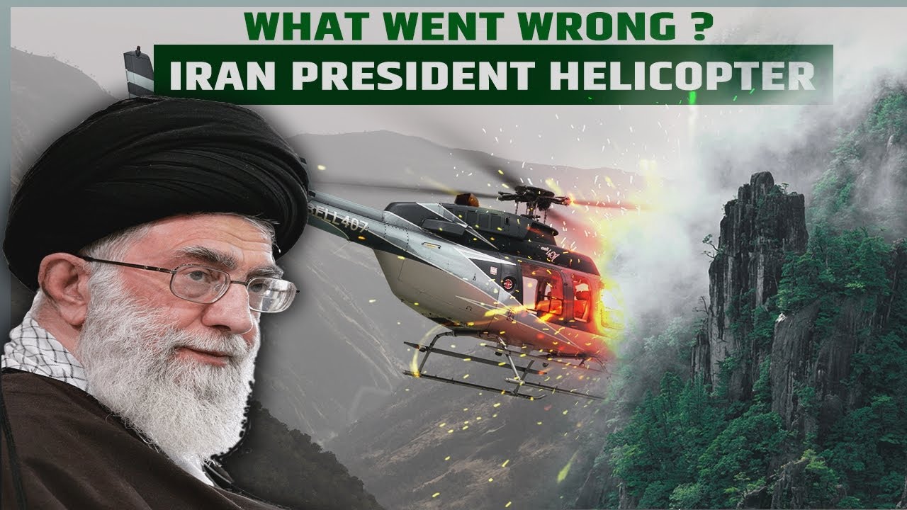 what went wrong with IRAN PRESIDENT HELICOPTER?//crash animation - YouTube