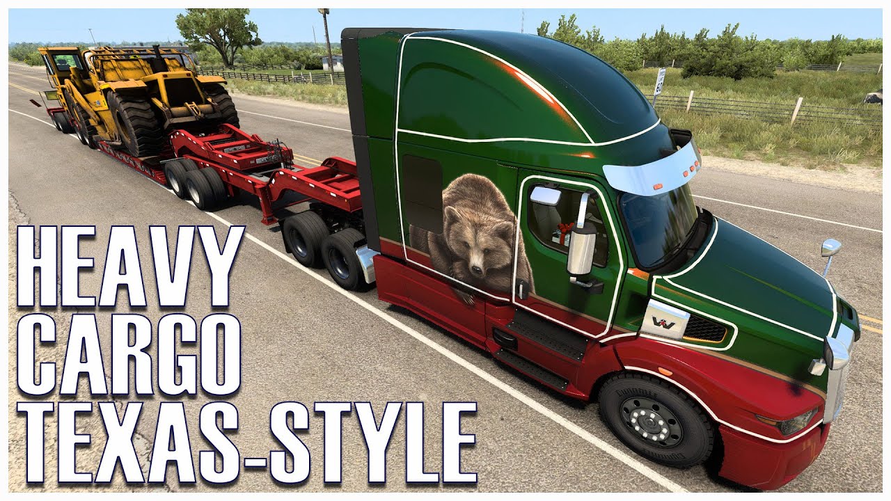 ATS | Heavy Cargo Texas | American Truck Simulator Career | Episode 75 ...