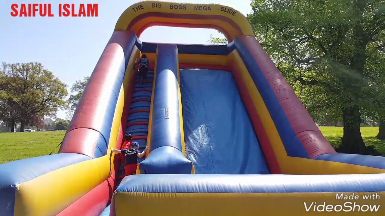 Mega slide for kids HD Video - YouTube
