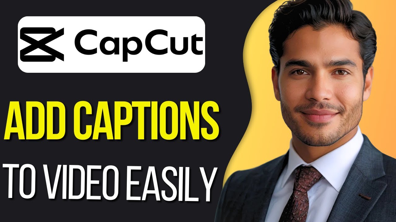 How To Add Captions in CapCut PC Step By Step : Updated 2025 - YouTube