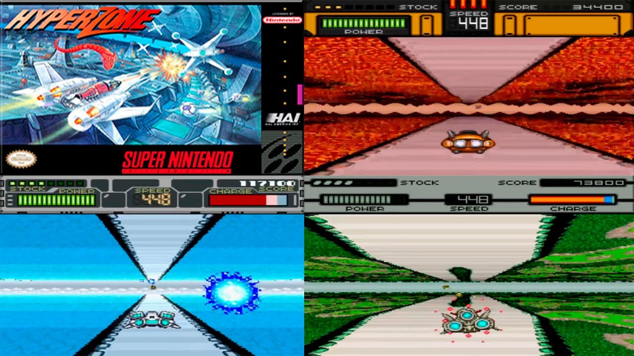 Snes HyperZone Gameplay - YouTube