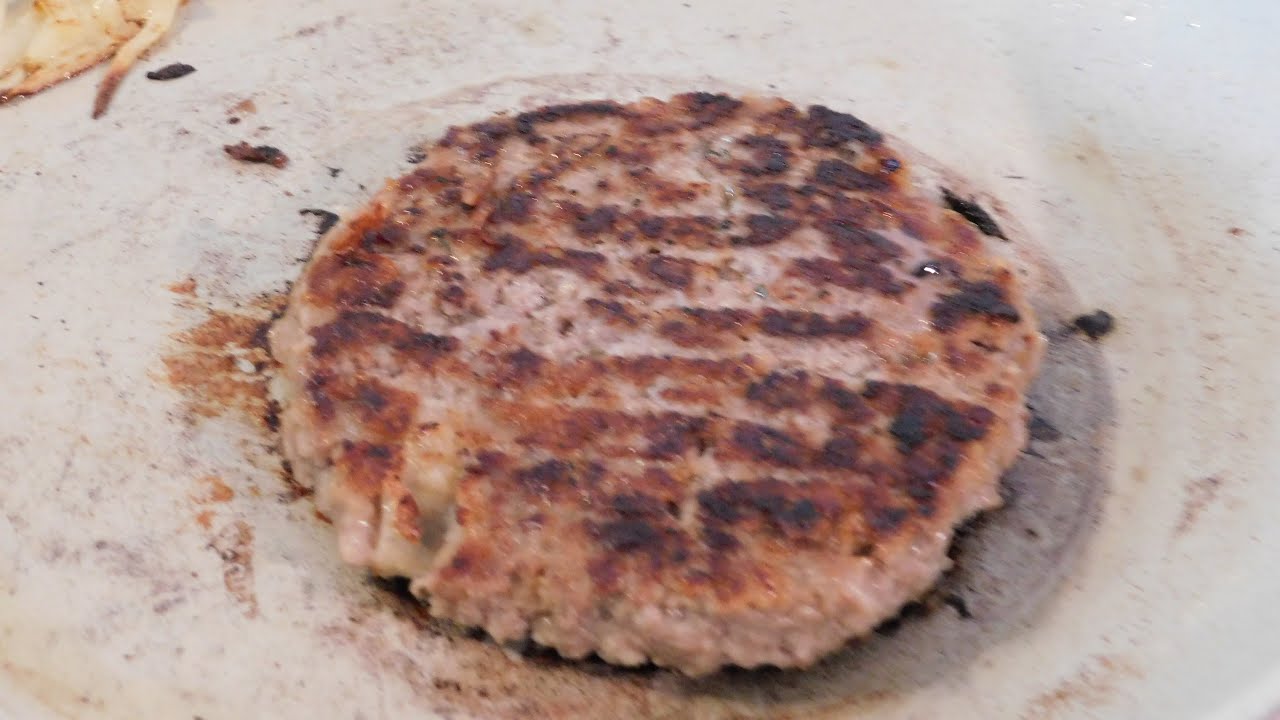 Burgers, Well-Done Hamburgers - YouTube