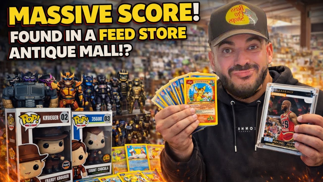 I Found Pokémon Cards and Rare Funko Pops at an Antique Mall (Former ...