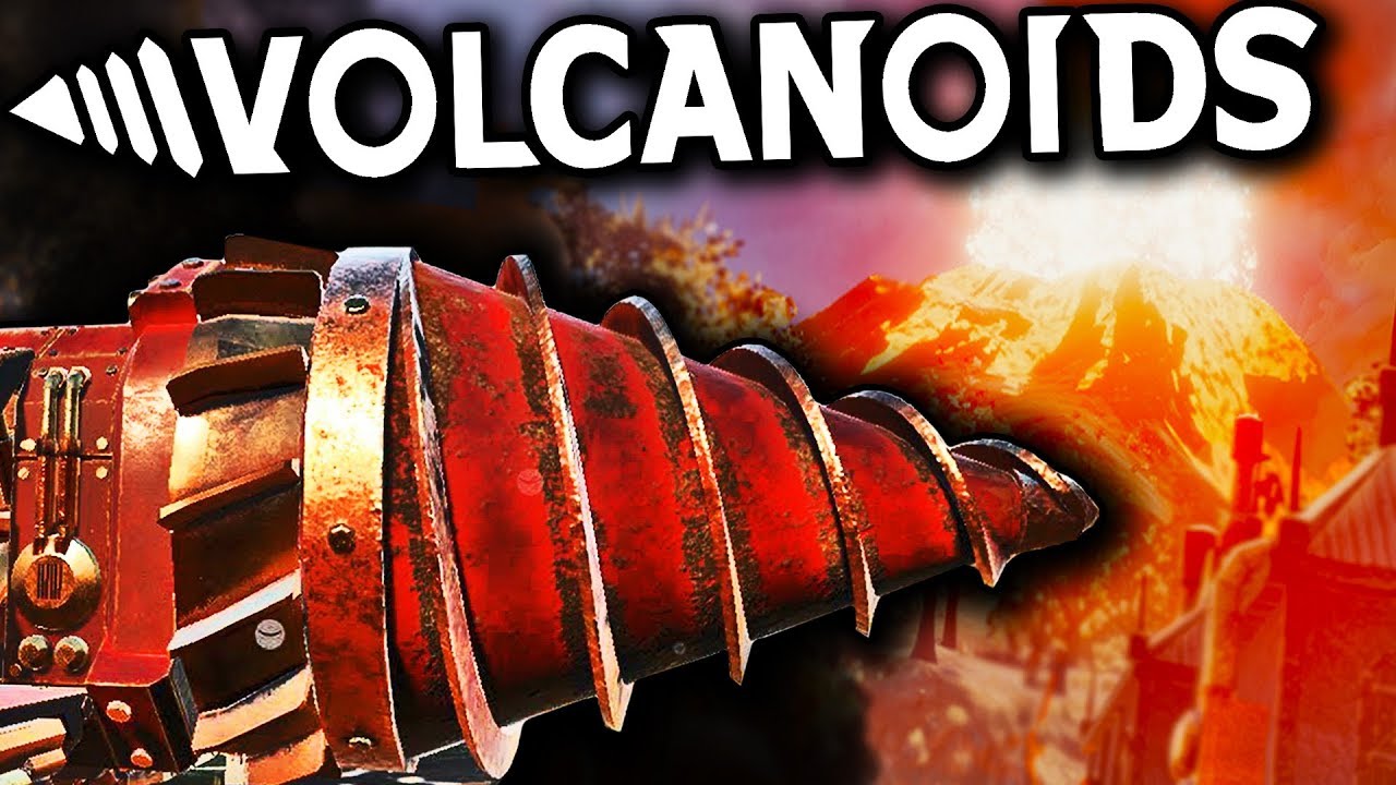 STEAMPUNK DRILL Drilling into an ACTIVE VOLCANO?! | Volcanoids Gameplay ...