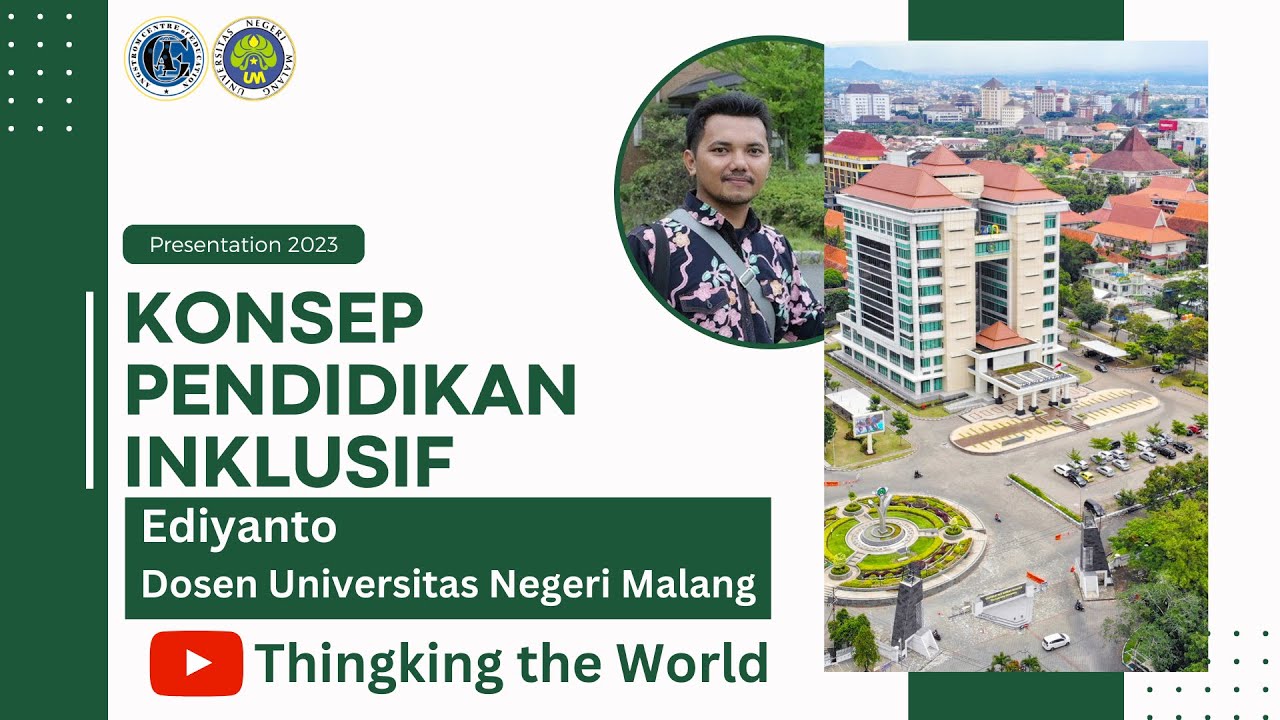 Konsep Pendidikan Inklusif, Ediyanto Dosen Universitas Negeri Malang ...