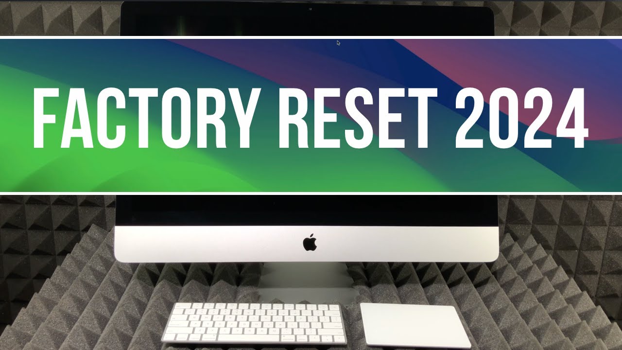 How to Factory Reset Intel iMac in 2024 - YouTube