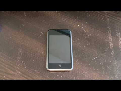 How to turn on an iPod touch 1st Generation if it wont turn on - YouTube