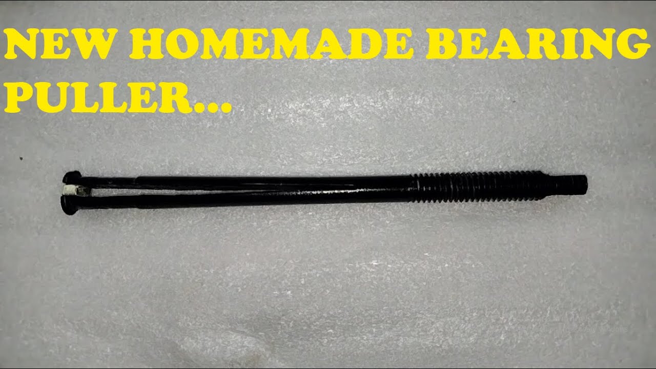 NEW HOMEMADE BEARING PULLER - YouTube