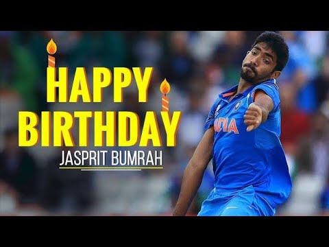 jasprit bumrah Happy Birthday Today 2021 Whatsapp status l jasprit ...