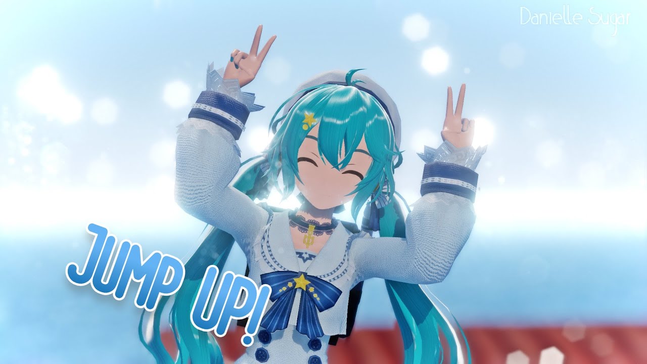 【MMD】JUMP UP / ft.初音ミク【4K】 - YouTube