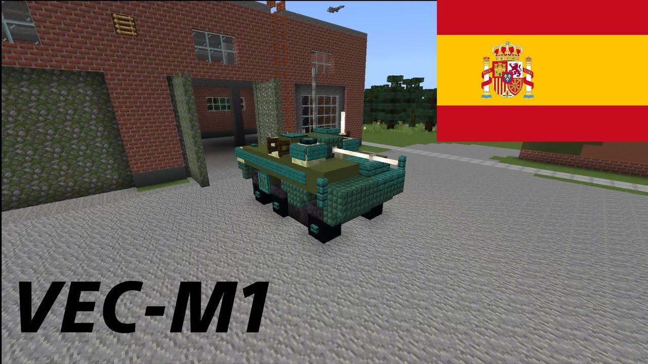 How To Build The VEC-M1 In Minecraft (1.5:1) - YouTube