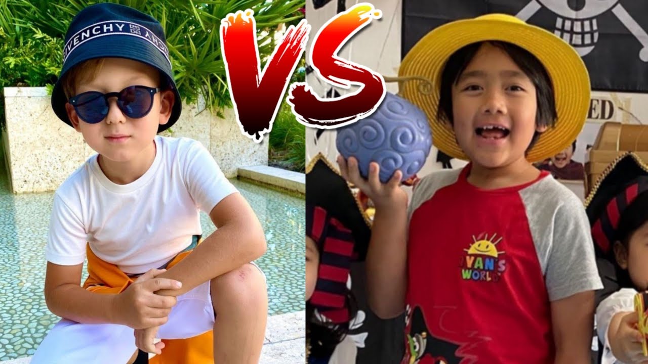 Ryan's World (Ryan's ToysReview) vs Super Senya Comparing Age, Height ...