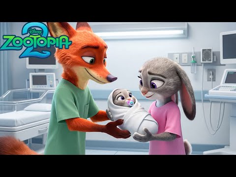Zootopia 2 | New Scene Family – Nick & Judy’s Wedding, Baby Reveal Violet & Growing Up!