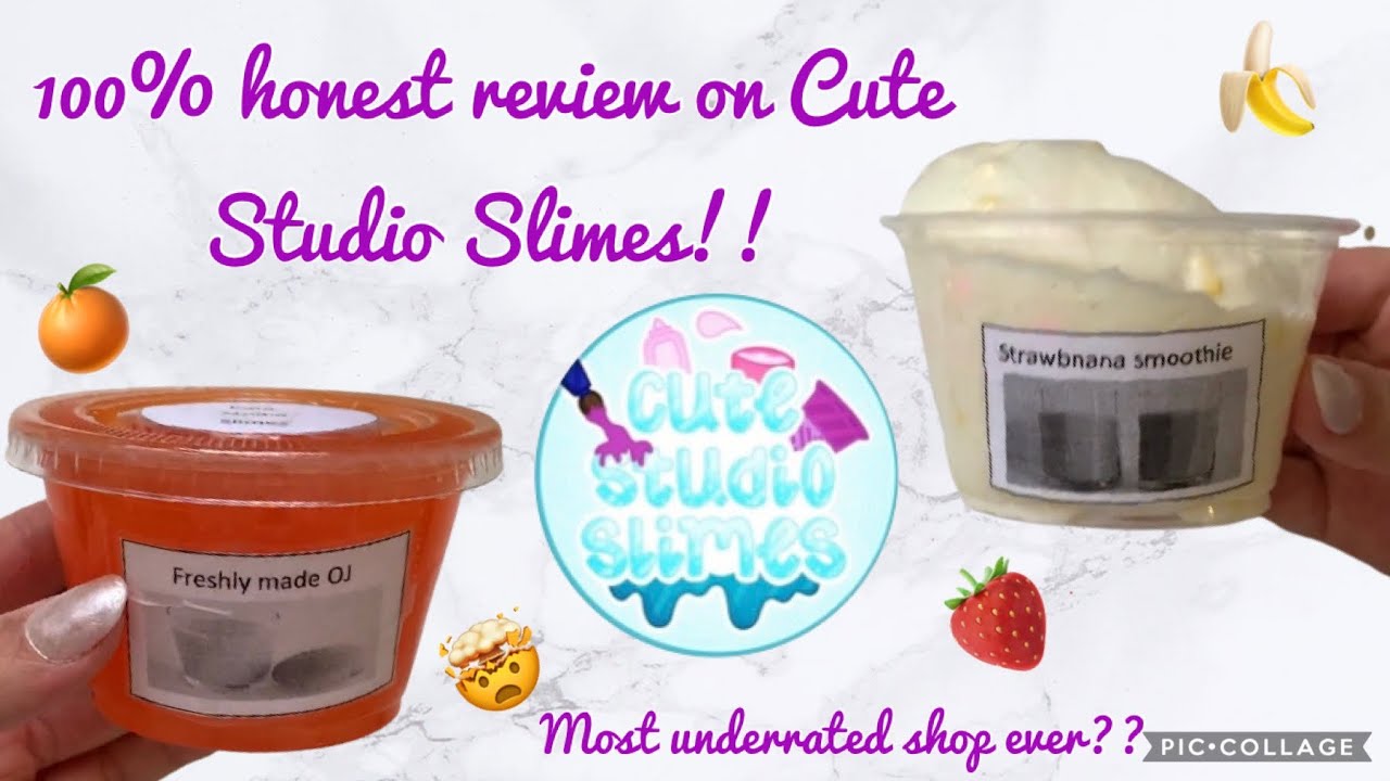 100% HONEST REVIEW ON CUTE STUDIO SLIMES!! MOST UNDERRATED SLIME SHOP ...