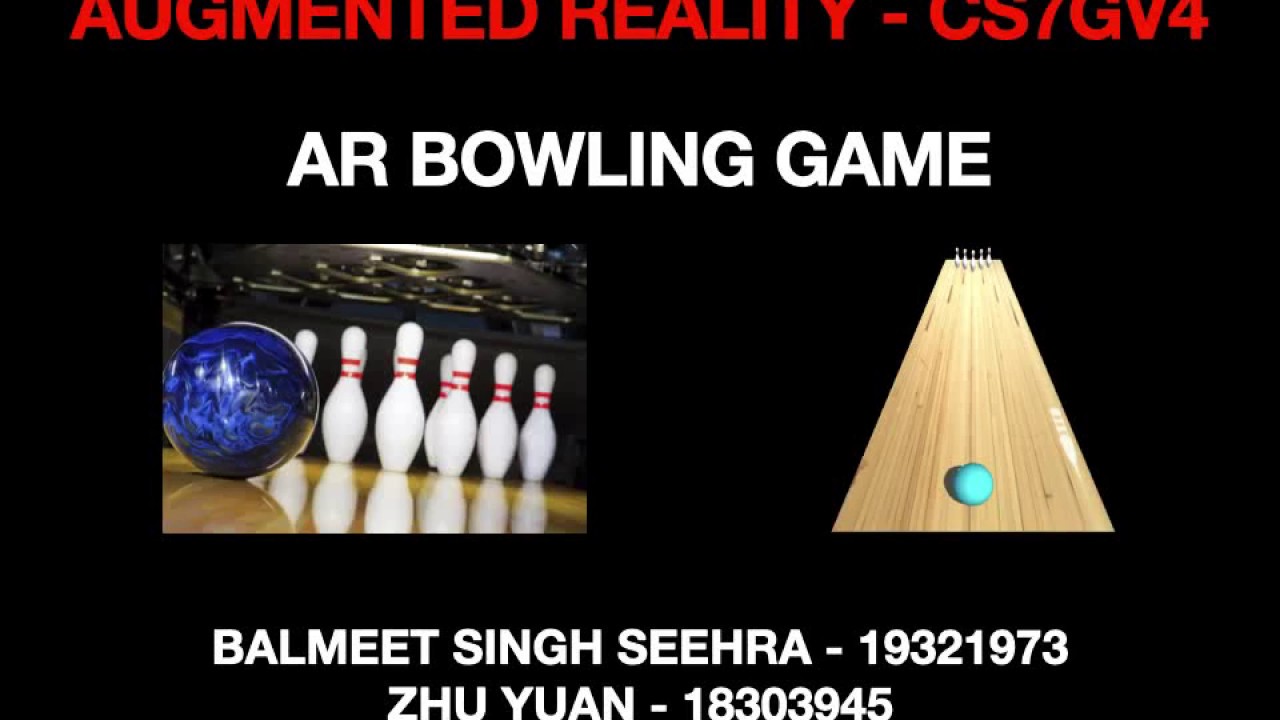 AR Bowling Game | Augmented Reality | CS7GV4 | Unity & ARKit - YouTube