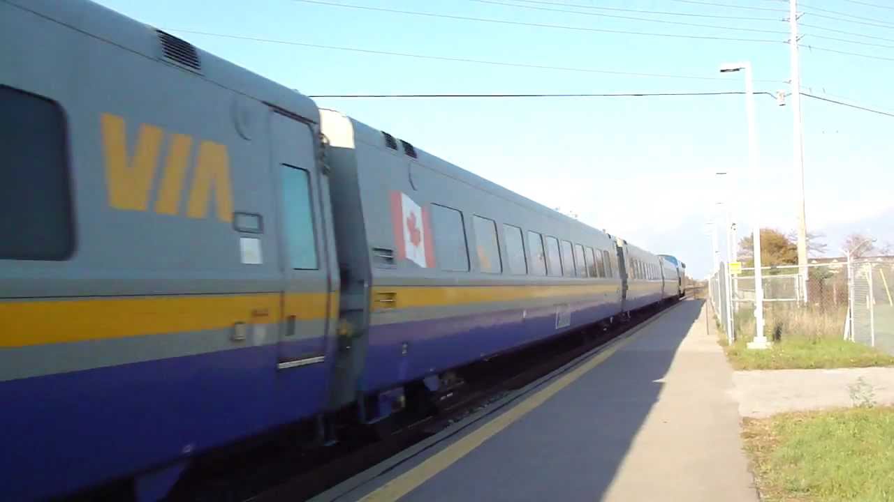 High Speed VIA Train - YouTube