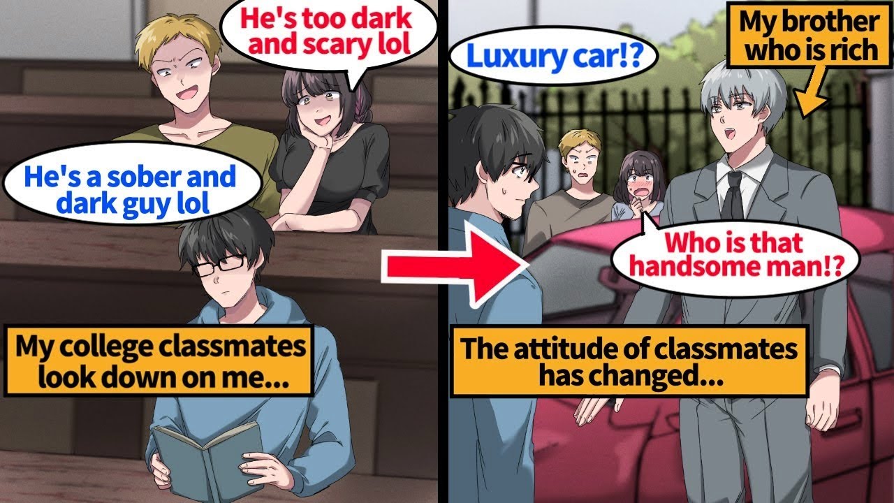 【Comic Dub】I Was the Joke of My Class… Until My Brother Showed Up and ...