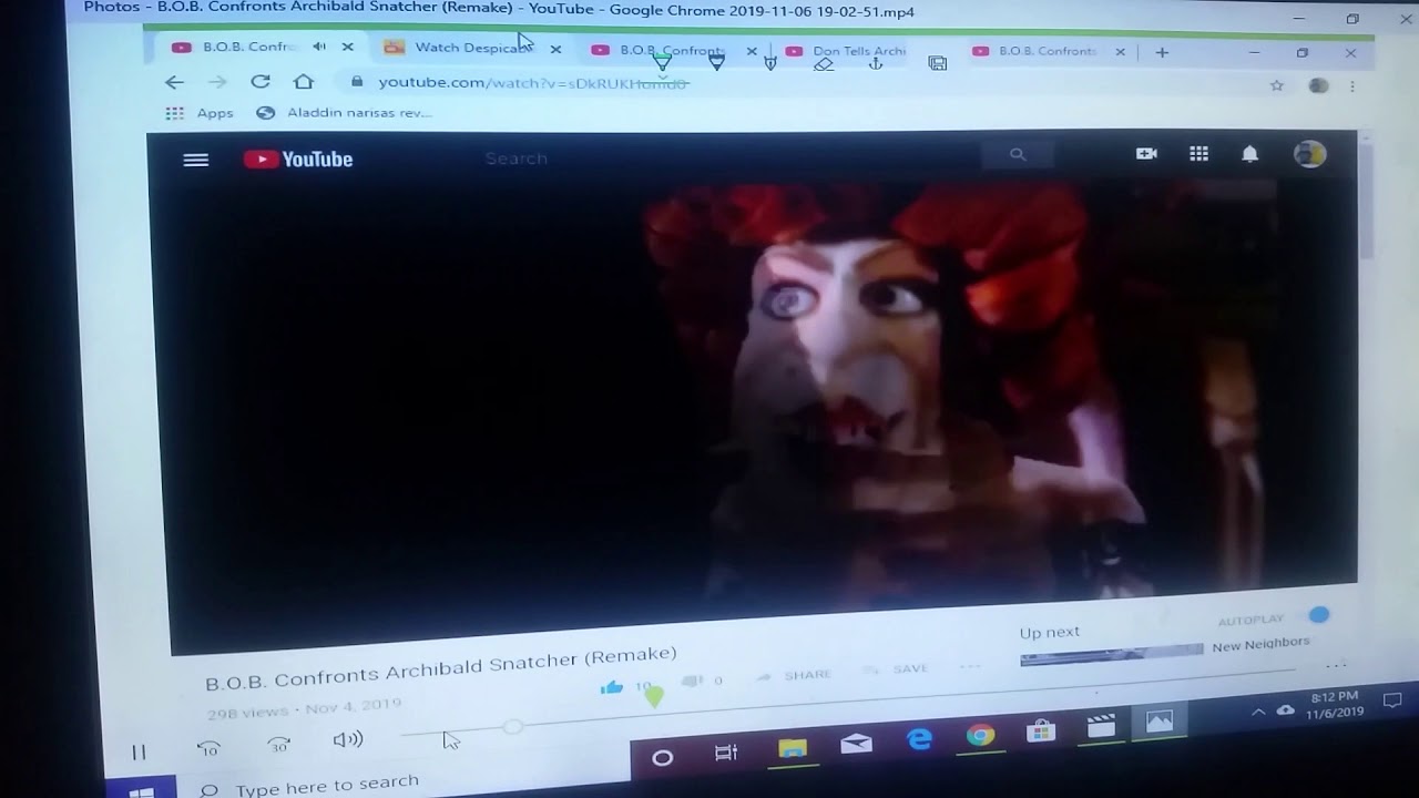 Lucy Wilde Warns Archibald Snatcher (Remake) - YouTube