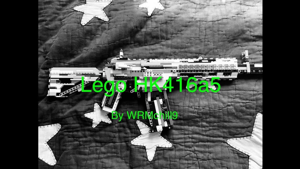 Working Lego HK416a5/M416a5 - YouTube