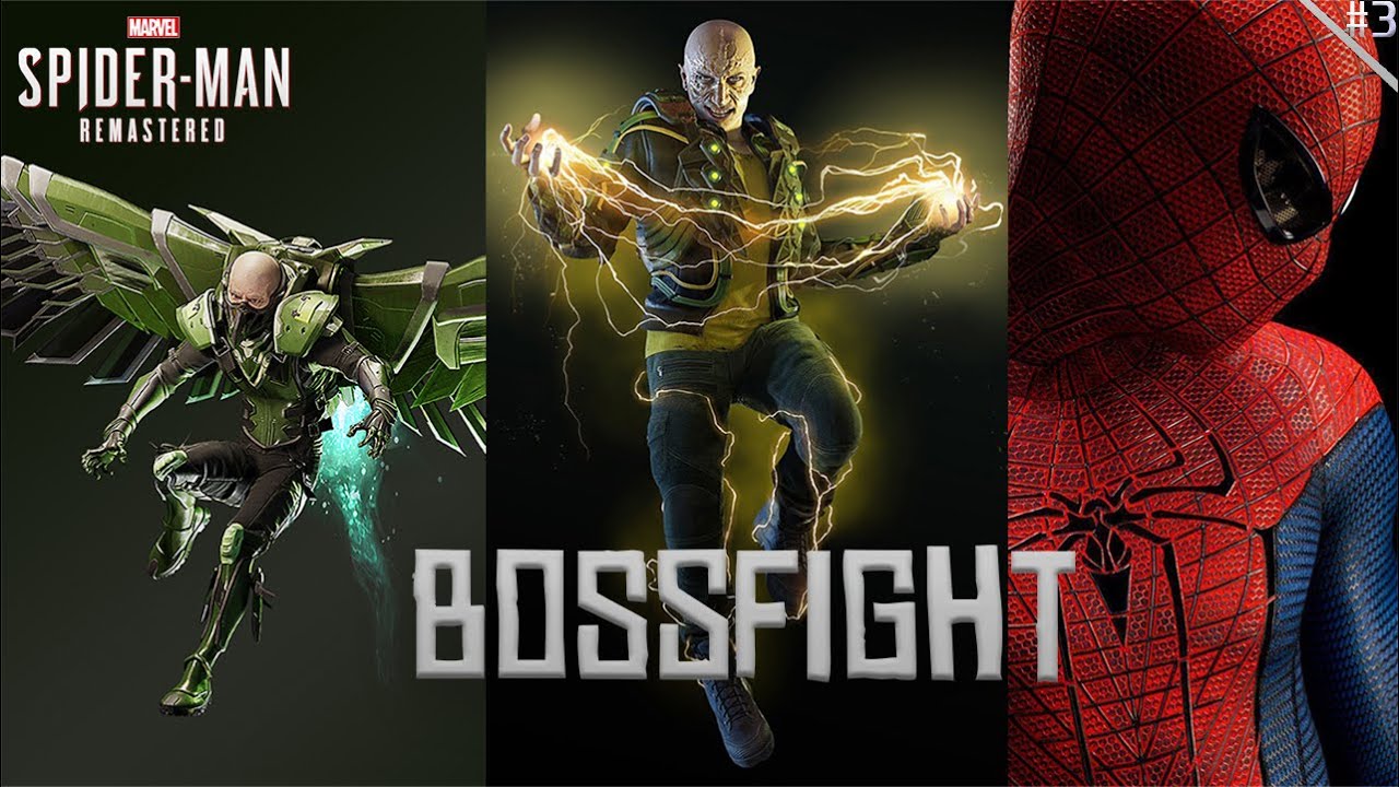 Spiderman Vs Electro & Vulture Boss Fight - Marvel Spider-Man ...